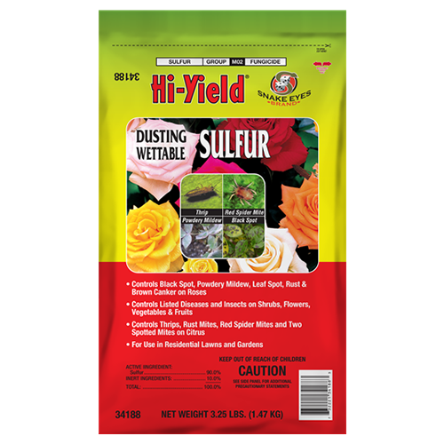 Hi-Yield Dusting Wettable Sulfur – Standard Feed & Seed
